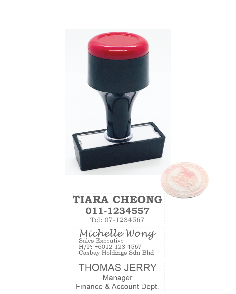 Rubber Stamp (Polymer) - KS Stamp