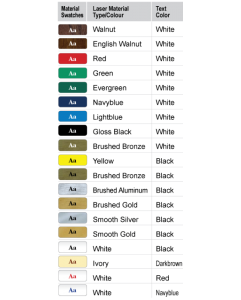Name Tag / Metal Name Tag / Acrylic Name Tag - KS Stamp